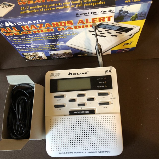 Midland Wr100 Weather Radio Discontinued by Manufacturer for sale ...