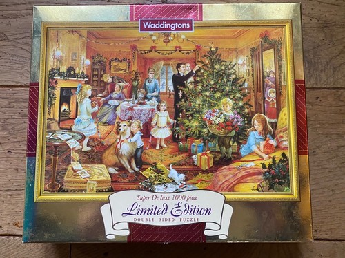Waddingtons 1000 Piece Jigsaw Puzzle Nearly Christmas Puzzle Super ...