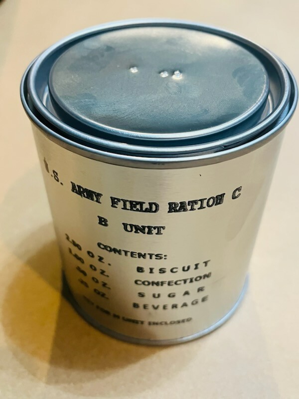 Early War Fully Edible WWII C Ration B Unit - Historically Accurate | eBay
