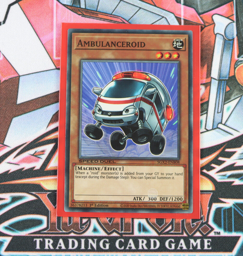 YuGiOh Ambulanceroid SGX2-ENB08 1st Edition Common | eBay