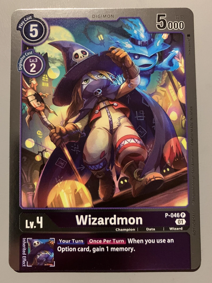 Wizardmon Card