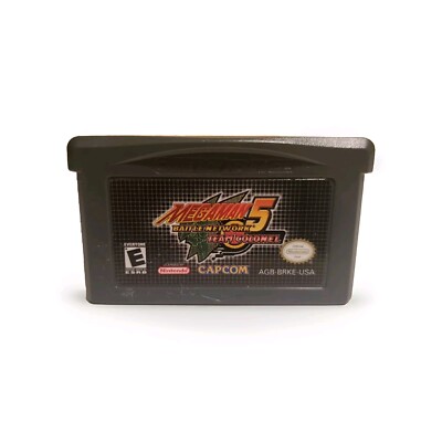 Mega Man Battle Network 5: Team Colonel Game Boy Advance GBA Authentic ...