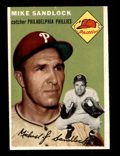 1954 Topps #104 Mike Sandlock NM | eBay