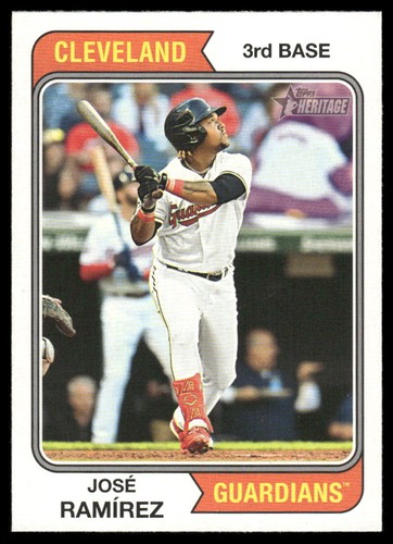 2023 Topps Heritage #11 Jos Ram rez - NM+ | eBay