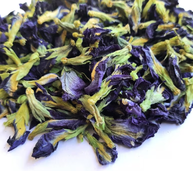 Blue Butterfly Pea Flower Organic | Clitoria ternatea | Dried blue tea ...