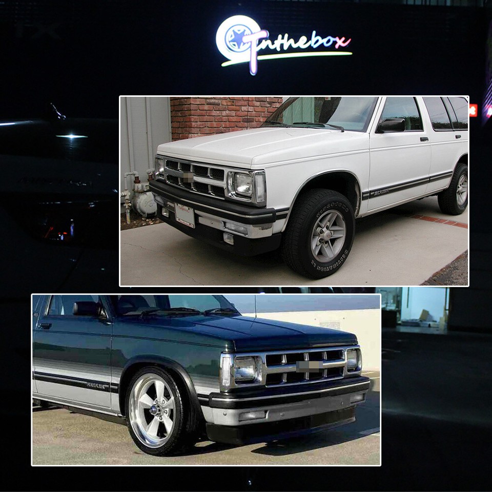 All Clear Front Corner + Turn Signal Lights for 83-94 Chevy Blazer & 82 ...