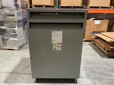 Eaton 3-Phase 150 kVA Aluminum Winding Ventilated Transformer 480V ...