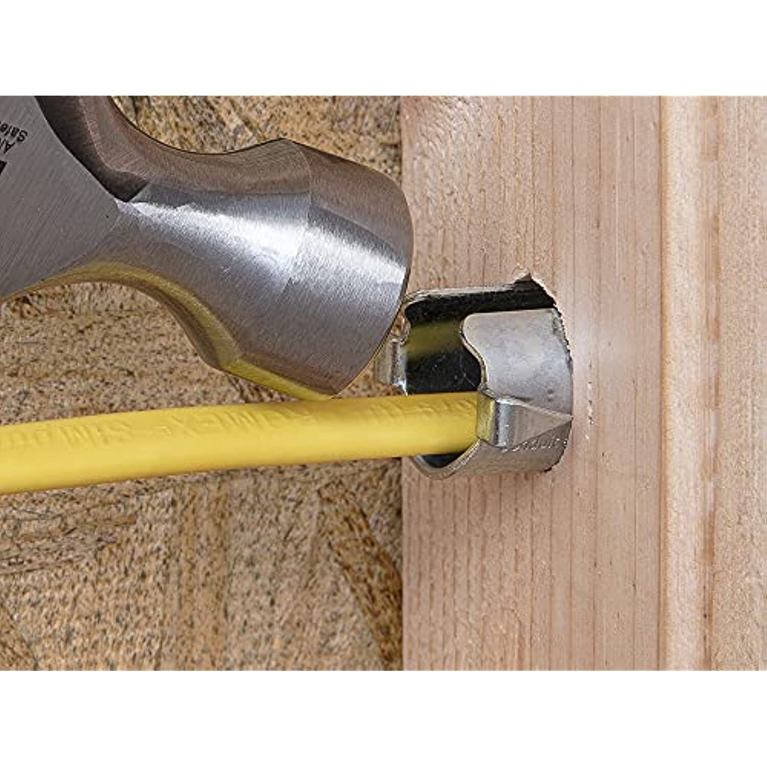 Smart Shield Nail Guard for Wire & Cable Protection, 100-Pack ...