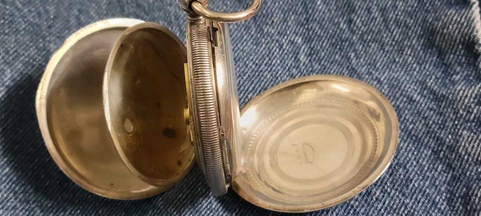 1890 Peoria Pocket Watch 15 Jewel 18s 5 Oz Of Coin Silver Case Has Been ...