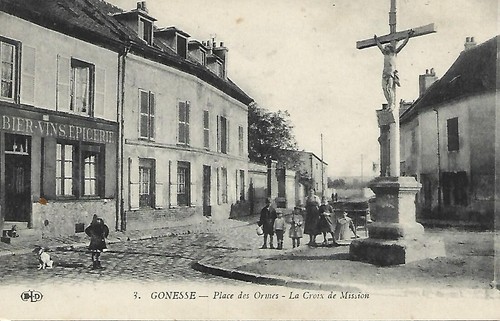 GONESSE PLACE DES ORMES LA CROIX DE MISSION | eBay