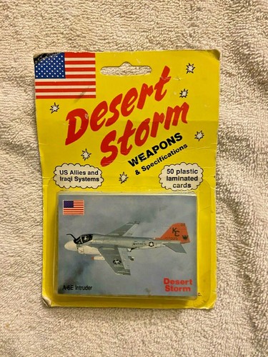 1991 Desert Storm Weapons & Specifications 50 Card Set NICE SET | eBay