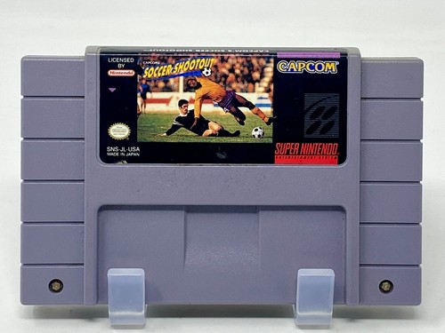 Capcom's Soccer Shootout (Super Nintendo, 1994) Cartridge Only | eBay