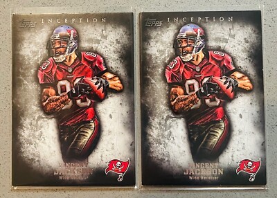 2 Lot 2012 Topps Inception Football NFL #73 Vincent Jackson Base Card ...