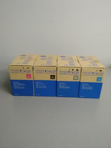 Konica Minolta TNP49 Toner Cartridge Set Yellow Magenta Cyan Blak ...