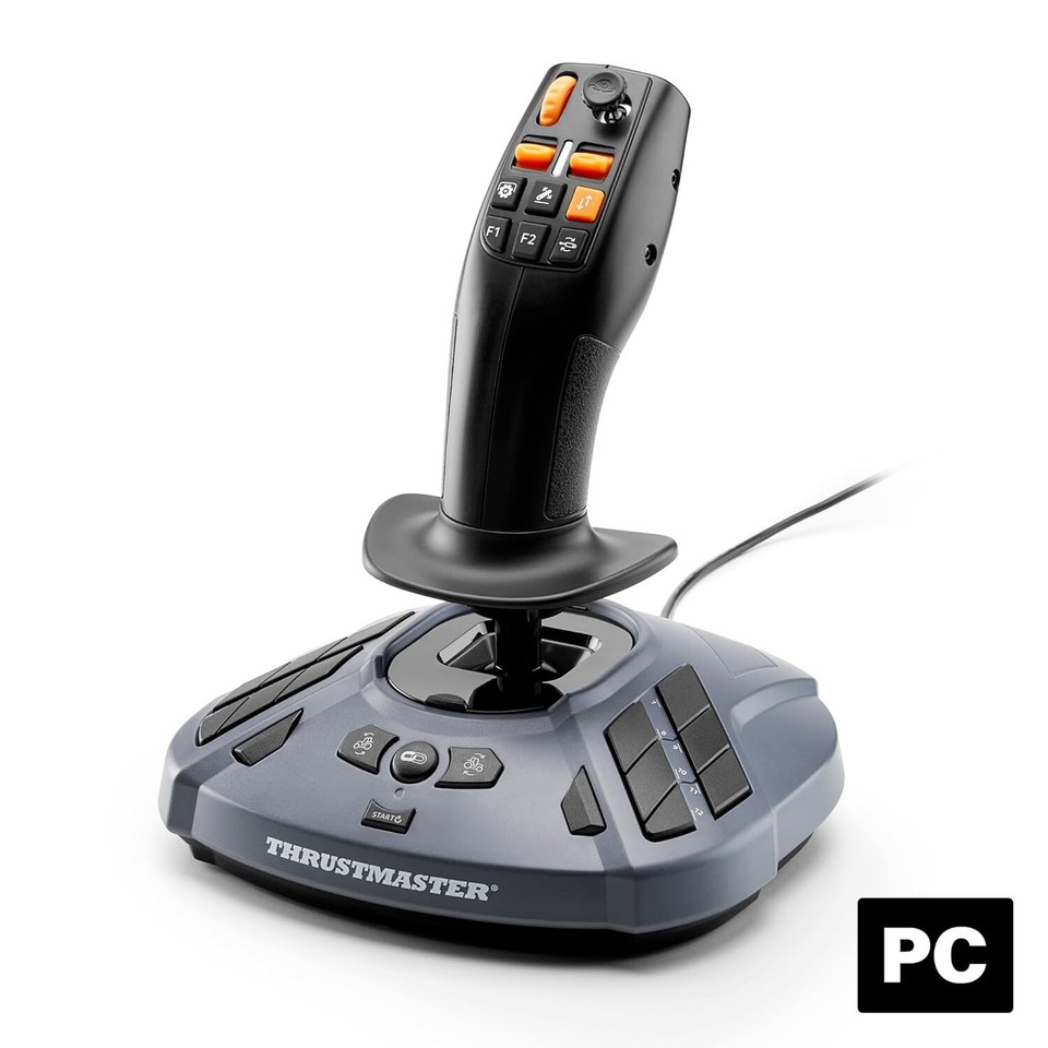 Thrustmaster SimTask Farmstick, 3-Axis Joystick for Farm Simulation ...