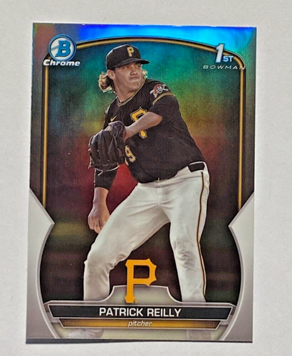 2023 Bowman Draft Baseball #BDC-54 PATRICK REILLY Refractor 1st PIRATES ...