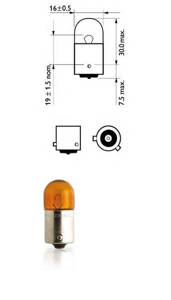 Turn Signal Light Bulb-Standard Rear Philips 12093NA for sale online | eBay