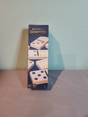 new sealed Game Gallery Double 6 Color Dot Dominoes 778988288382| eBay