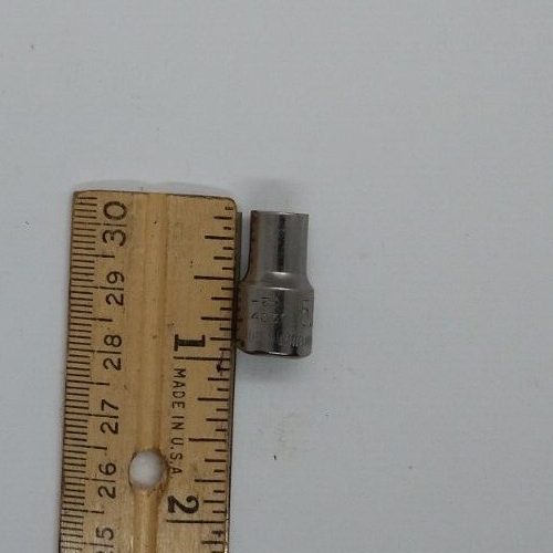 Craftsman 1/4" Drive 6 Point Socket Shallow Metric Inverted 43511 G2 5 ...