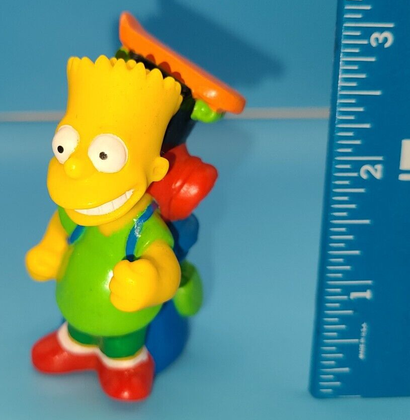 Vintage 1990 The Simpsons Rubber Figures Bart Simpson Outdoor | eBay