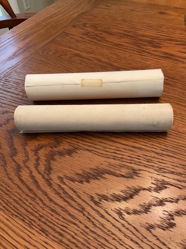 IBM PC Paper, Thermal Paper 8 1/2" long Roll & Partial Roll #2111407 ...