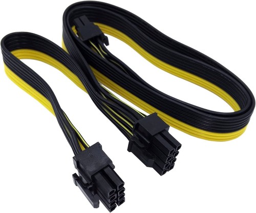 COMeap 8 Broche Mâle À Double (6+2) Mâle Pci-E Puissance Adaptateur ...