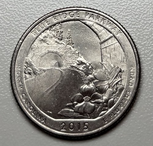 2015- P -BLUE RIDGE PARKWAY QUARTER MINT ERROR *RARE* | eBay