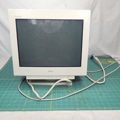 Vintage Dell Trinitron 17'' CRT Monitor Ultrascan P780 Retro Gaming ...