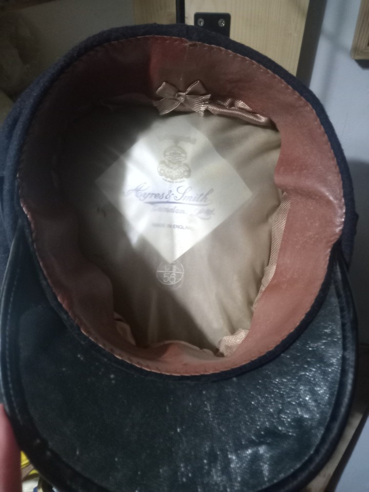 Cornwall Fire Brigade Vintage Officers Cap Complete with Badge | eBay UK