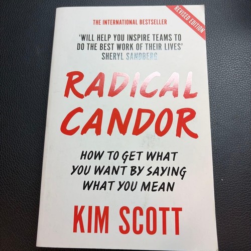 Kim Scott Radical Candor Revised Leadership Communication Bestseller ...