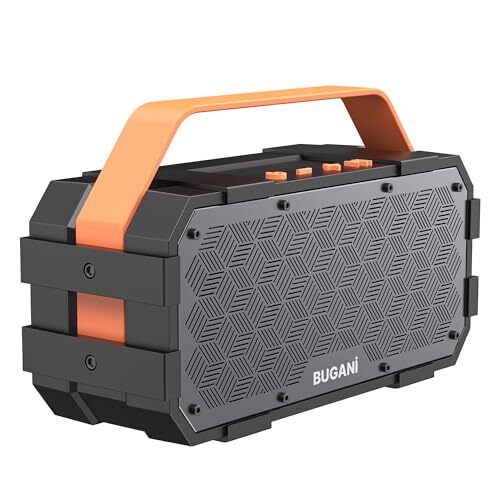 BUGANI Bluetooth Speaker, Portable Bluetooth Speakers with 40W Stereo ...