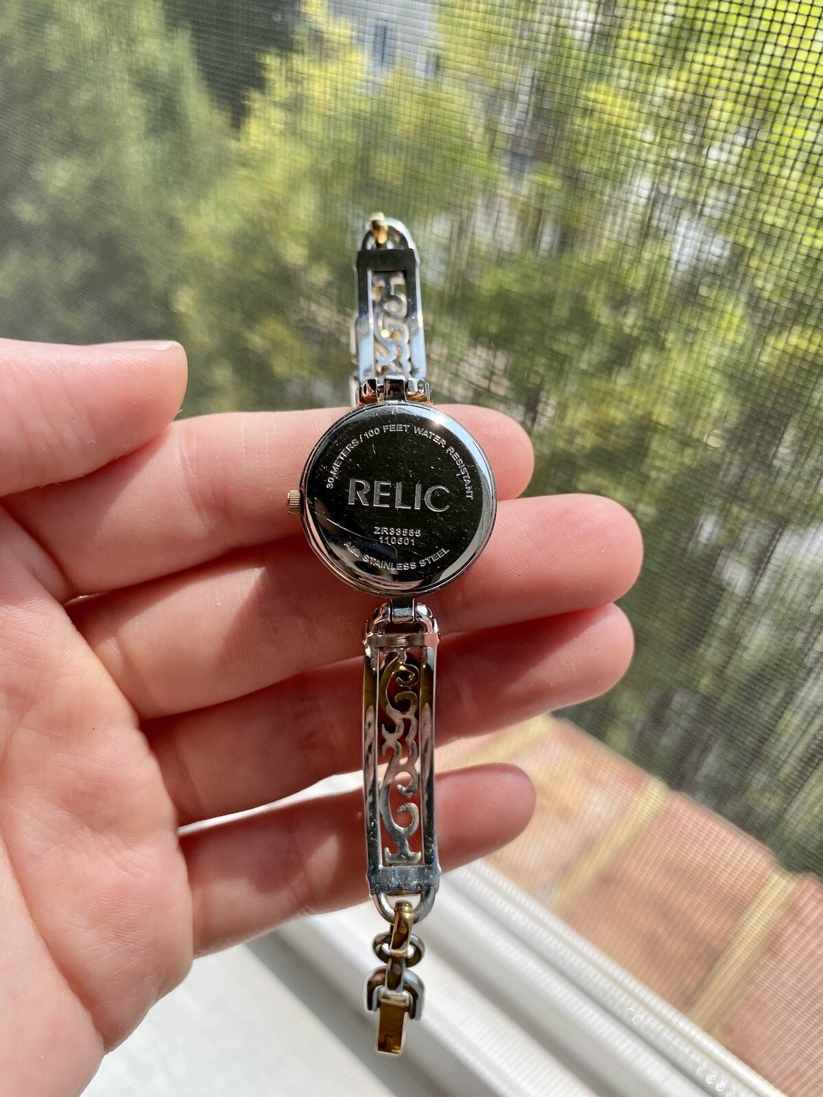 Relic+Folio+ZR33585+All+Stainless+Steel+Quartz+Analog+Ladies+Watch for ...