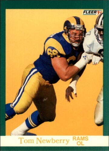 1991 Fleer Football Card #274 Tom Newberry | eBay