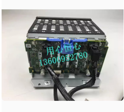 Dell TGNMY PowerEdge R730 8x 2.5" HDD Drive Backplane w/Cage & Cables ...
