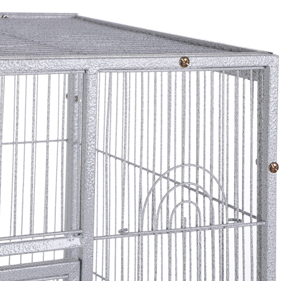 53” Bird Cage Chinchilla Cockatiel Parrot Cage Large Cockatiel House ...