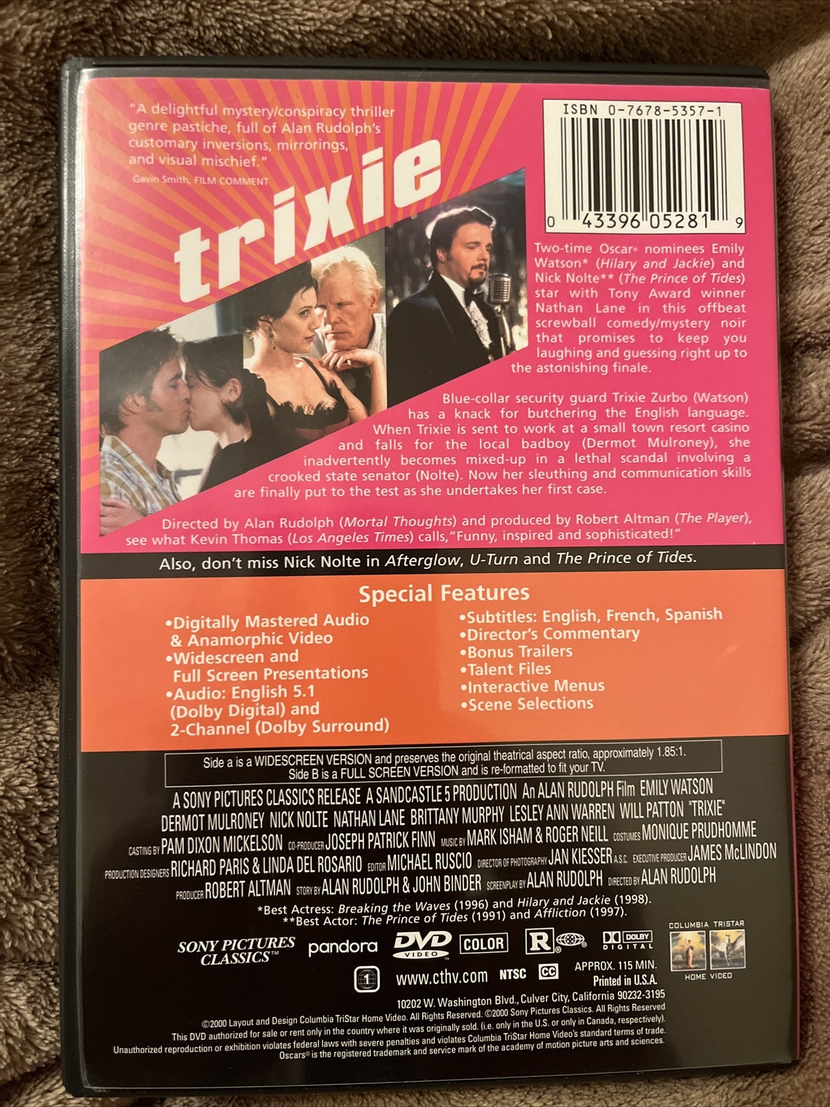 Trixie (DVD) Emily Watson OOP Rare | eBay