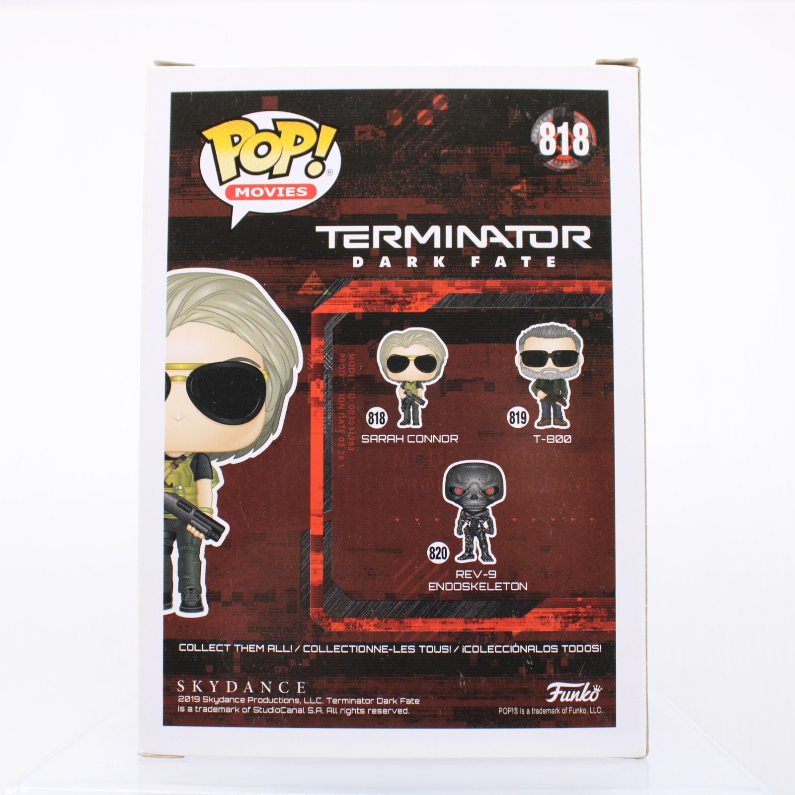 Funko Pop! Vinyl: Terminator - Sarah Connor #818 for sale online | eBay