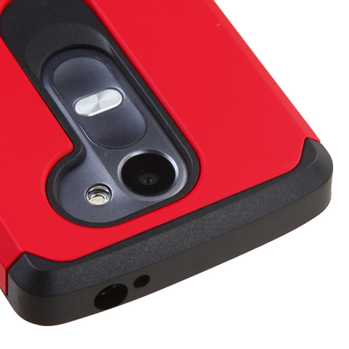 LG Destiny L21G Power L22C Hybrid Leon Slim Dual Layer Fusion Case Hard ...