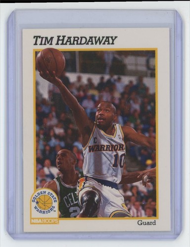 1991-92 Hoops Basketball Card Tim Hardaway Golden State Warriors #67 | eBay