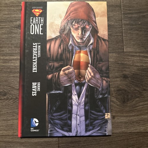 New Superman Earth One Hardcover Signed By Straczynski Shane Davis WCBH ...