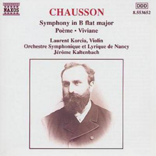 Ernest Chausson Symphony in B flat major (CD) Album 730099465229 | eBay