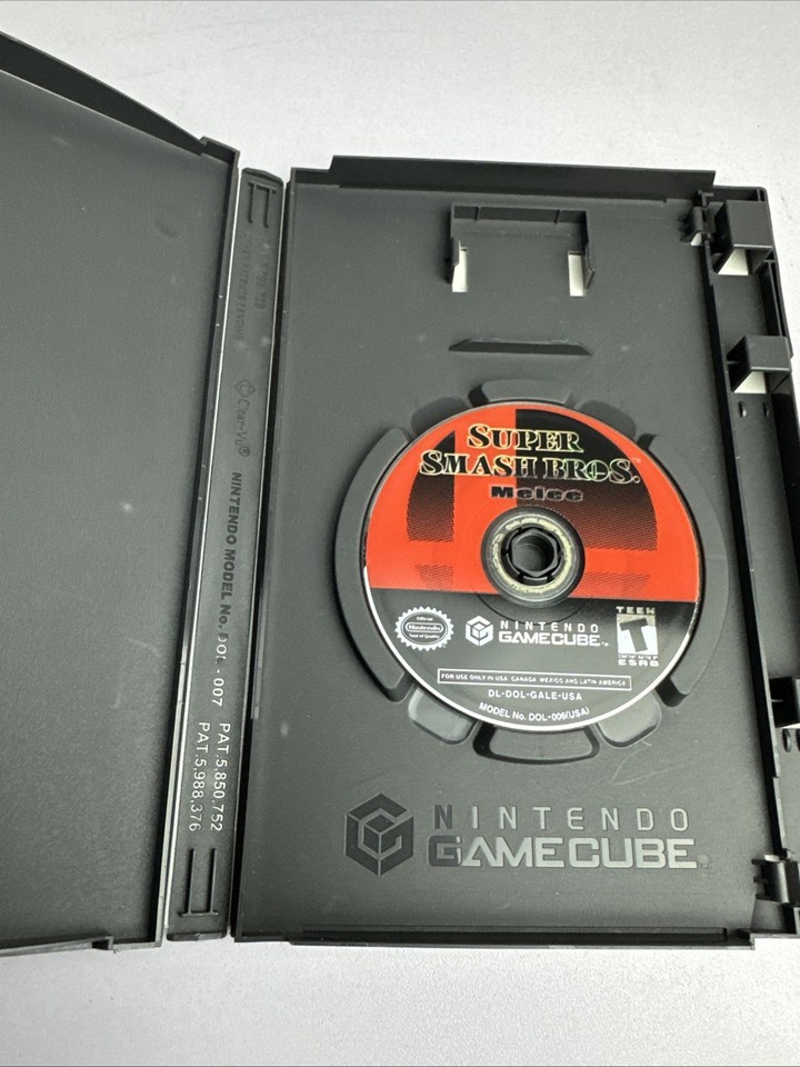 Super Smash Bros. Melee (Nintendo GameCube, 2001) Game Disc & Case | eBay