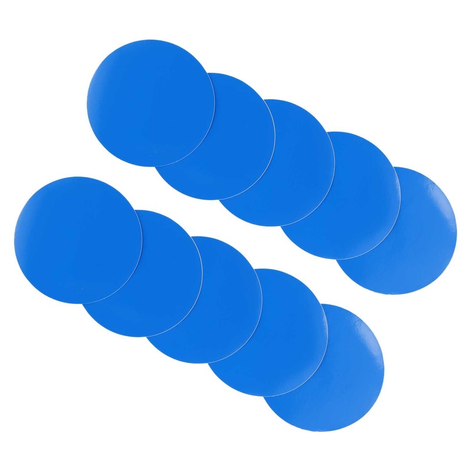 Blue PVC Repair Patches for Inflatable Pool Cushions and Sofas Round ...
