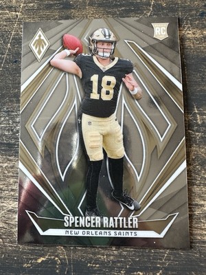 2024 Phoenix Spencer Rattler Rookie Card. New Orleans Saints | eBay