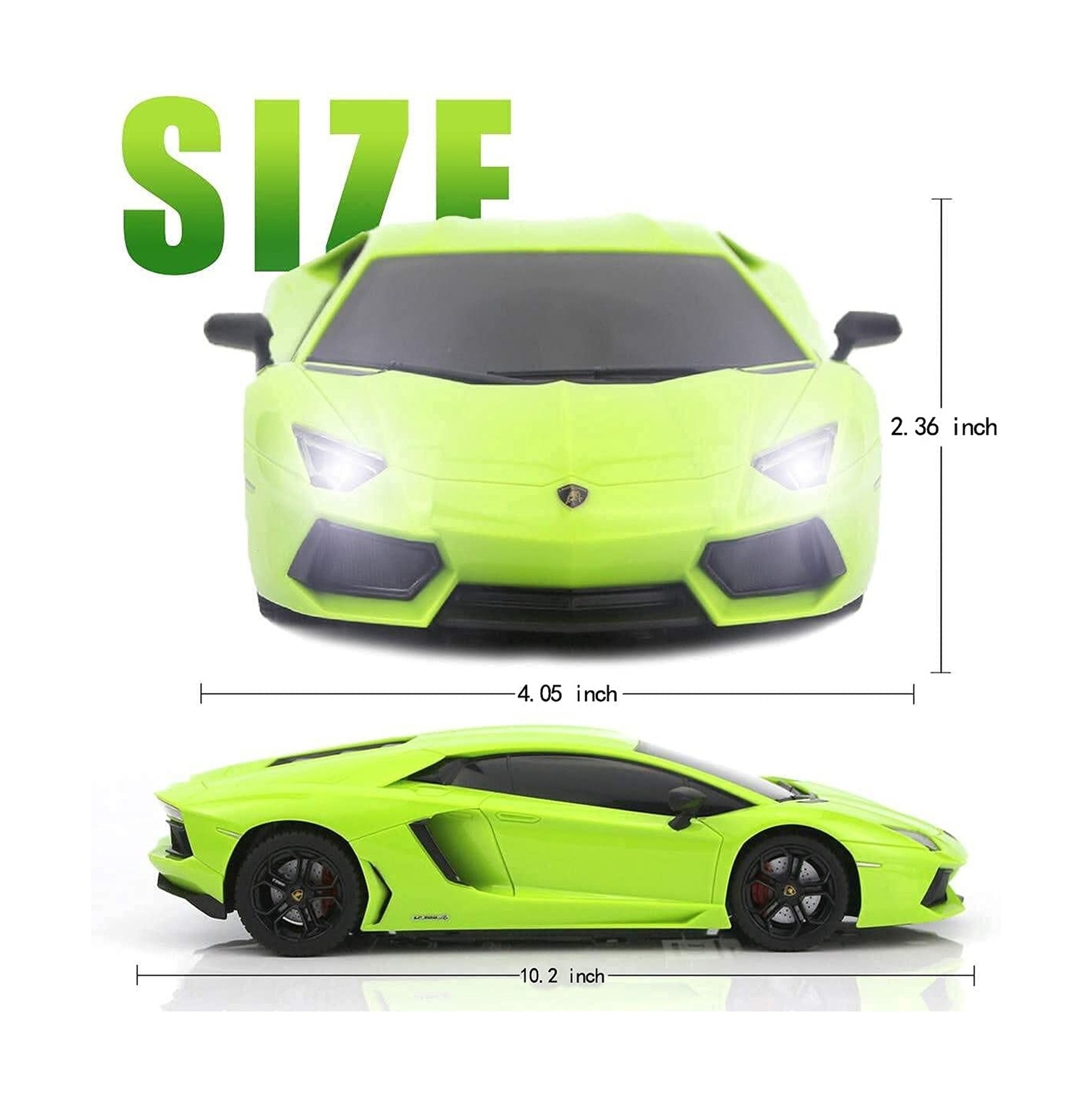 QUN FENG RC Car 1:18 Lamborghini Aventador Radio Remote Control Cars ...