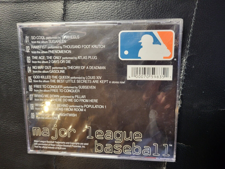 Major League Baseball MLB Music Games Baseball CD NEW SEALED | eBay