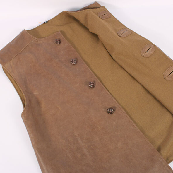 British Leather Jerkin by Kay Canvas Replica WW2 British BE1193 | eBay