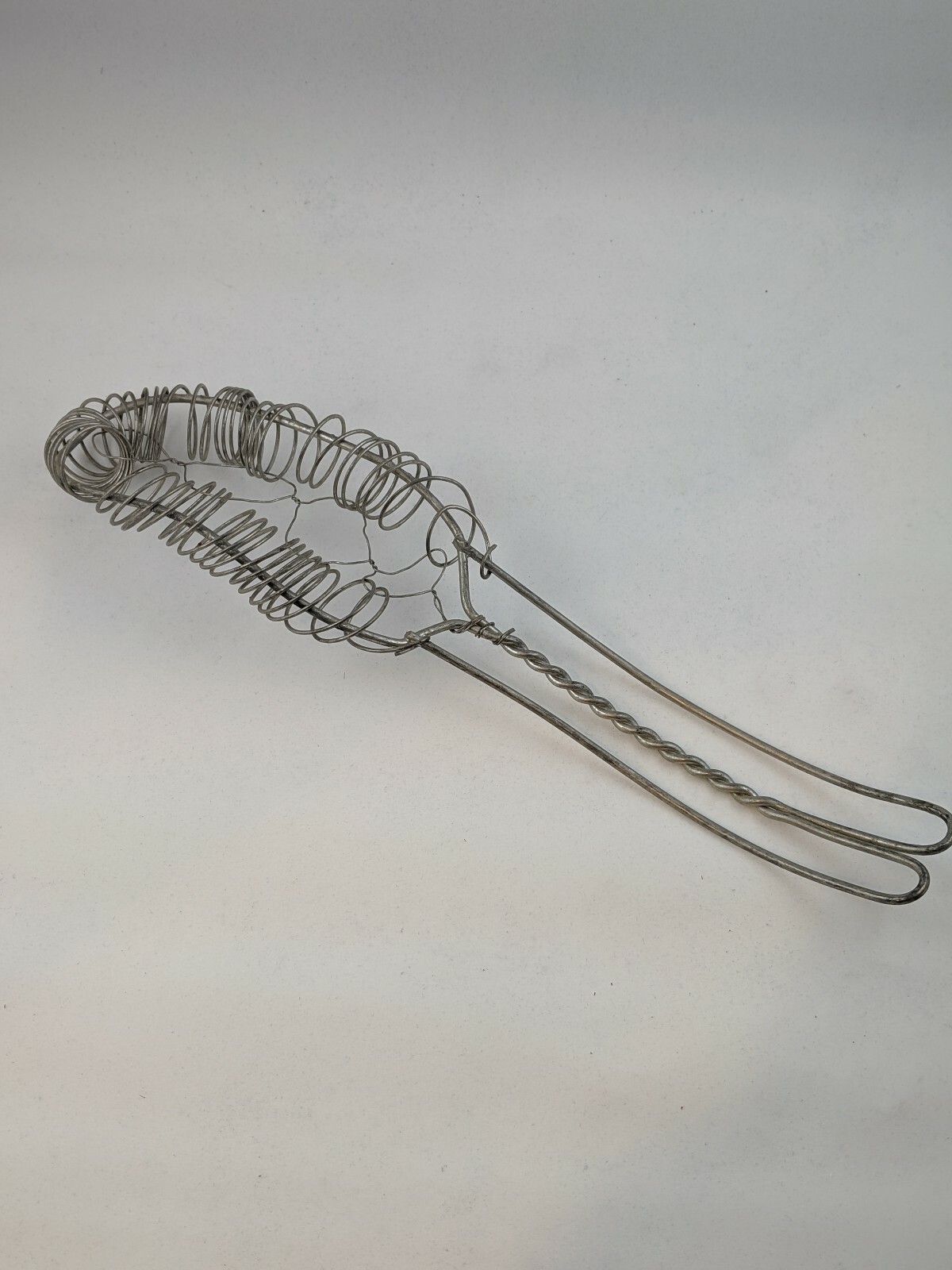 Vintage PRIMITIVE Wire Wisk Stirrer Handmade 10" Long | eBay