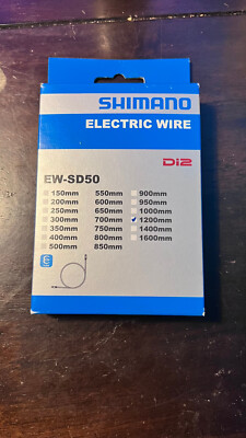 Shimano Di2 EW-SD50 E-tube Di2 electric wire 1200mm | eBay