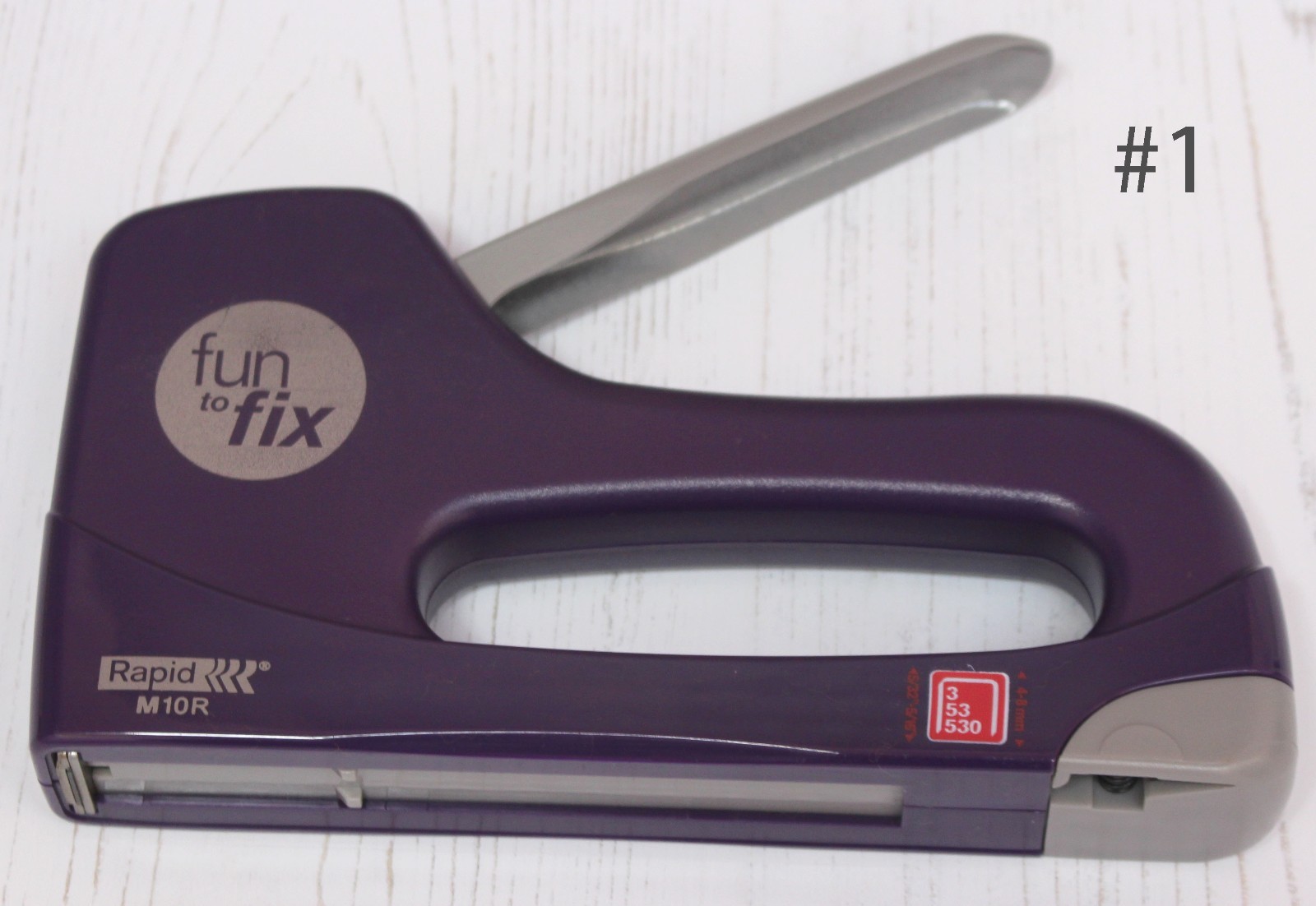 Rapid Hand Held Staple Gun Stapler M10R Tacker | eBay UK